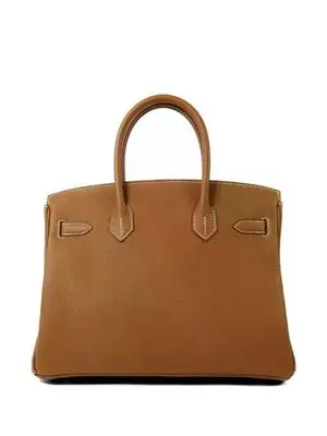 Hermès 30 Birkin Leather Handbag - Brown