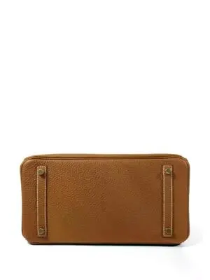 Hermès 30 Birkin Leather Handbag - Brown