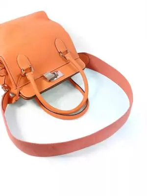 Hermès Toolbox Two-way Handbag - Orange