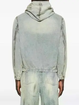 ACUPUNCTURE 1993 Distressed Logo Patch Hoodie