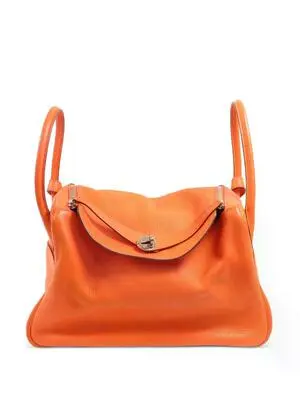 Hermès Lindy 34 Tote Bag - Orange