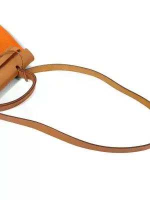 Hermès Herbag 2 Way Canvas Tote Bag - Orange