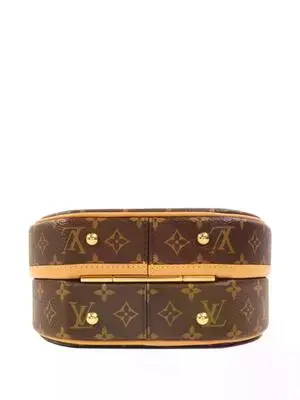 LOUIS VUITTON Petite Boite Chapeau Monogram Bag - Brown
