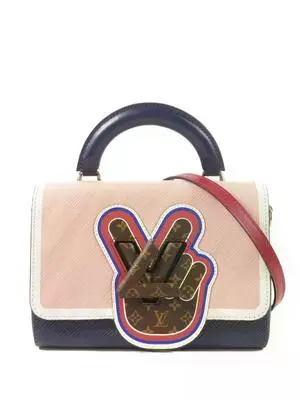 LOUIS VUITTON Twist Epi Tote Bag - Blue
