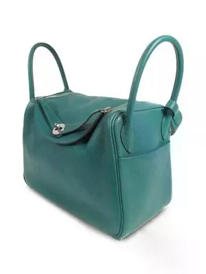 Hermès Lindy 30 Shoulder Bag - Green