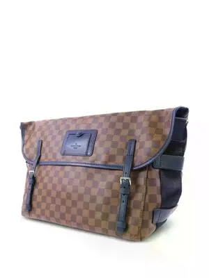 LOUIS VUITTON Damier Ebene Buzas Shoulder Bag - Brown