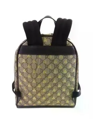 Gucci Gg Supreme Bee-print Backpack