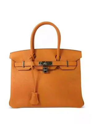 Hermès Birkin 30 Tote Bag - Orange