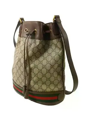 Gucci Ophidia Gg Bucket Bag - Neutrals