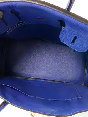 Hermès 30 Togo Tote Bag - Blue