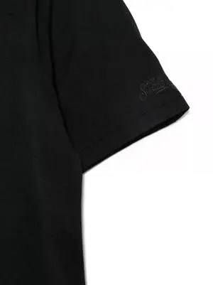 MC2 SAINT BARTH Logo-embroidered T-shirt