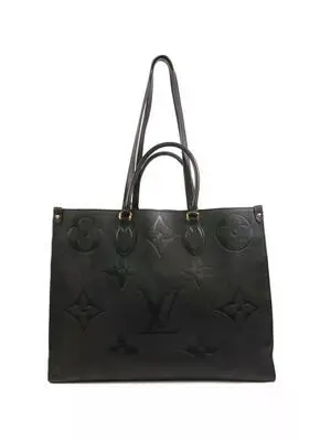LOUIS VUITTON On The Go Gm Empreinte Tote Bag - Black
