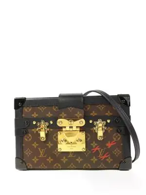 LOUIS VUITTON Petite Malle Monogram Canvas Bag