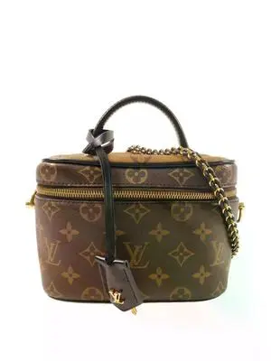 LOUIS VUITTON Monogram Vanity Pm Bag - Brown