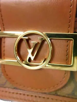 LOUIS VUITTON Dauphine Monogram Reverse Mini Shoulder Bag - Brown