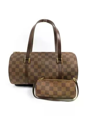 LOUIS VUITTON Papillon Damier Tote Bag - Brown