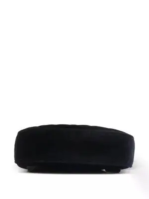 Gucci Gg Marmont Matelassé Velvet Belt Bag
