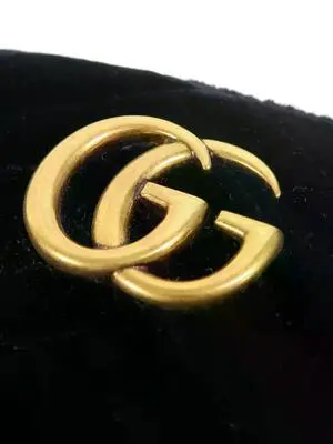 Gucci Gg Marmont Matelassé Velvet Belt Bag