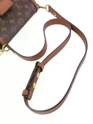 LOUIS VUITTON Mini Dauphine Monogram Reverse Crossbody Bag - Brown