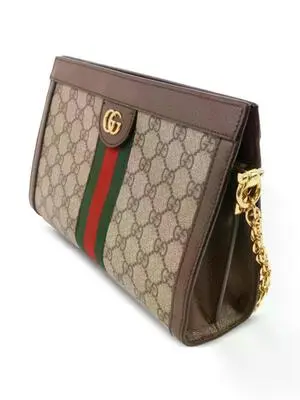 Gucci Ophidia Gg Shoulder Bag - Neutrals