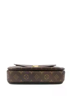 LOUIS VUITTON Monogram Canvas Pochette Metis - Brown