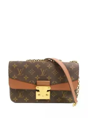 LOUIS VUITTON Marceau Monogram Canvas Shoulder Bag - Brown