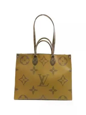 LOUIS VUITTON Giant Monogram Tote Bag - Brown