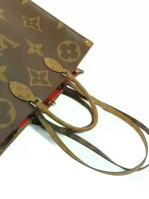 LOUIS VUITTON Giant Monogram Tote Bag - Brown