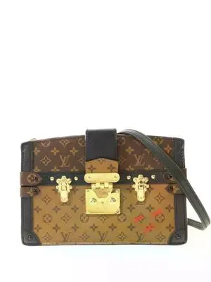 LOUIS VUITTON Trunk Monogram Clutch Bag - Brown