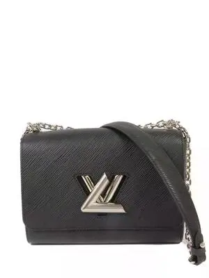 LOUIS VUITTON Twist Mm Epi Tote Bag - Black