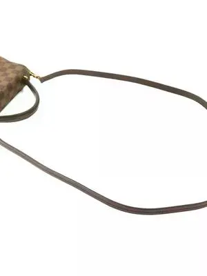LOUIS VUITTON Croisette Damier Ebene Canvas Crossbody Bag