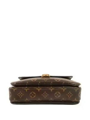 LOUIS VUITTON Monogram Pochette Metis Crossbody Bag - Brown