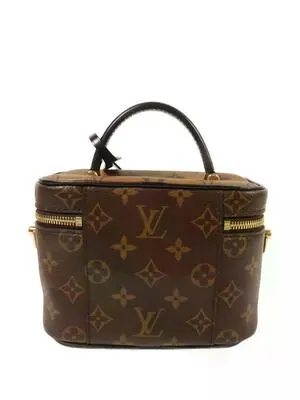 LOUIS VUITTON Monogram Reverse Vanity Pm Handbag