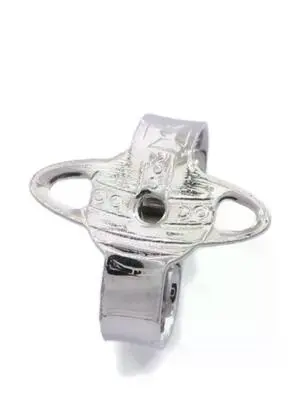 VIVIENNE WESTWOOD Mini Bas Relief Drop Earrings With Rhinestone Embellishment