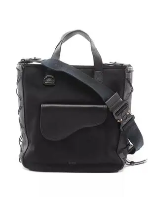 Dior Saddle Tote Bag - Black