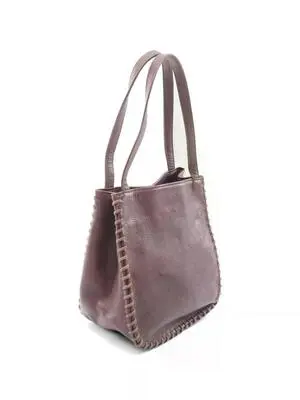 Saint Laurent Whipstitch Leather Handbag