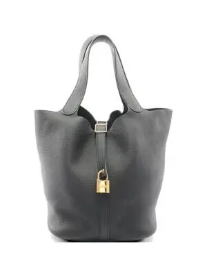 Hermès 2019 Picotin Lock Tote Bag - Black