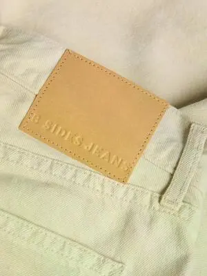 B Sides Cream-tone Wide-leg Jeans
