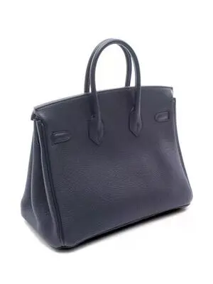 Hermès 2022 Birkin 25 Tote Bag - Black
