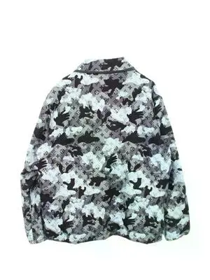 LOUIS VUITTON Monogram Camo Reversible Jacket