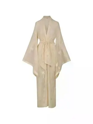 Johanna Ortiz Palm Soul Kimono - Neutrals
