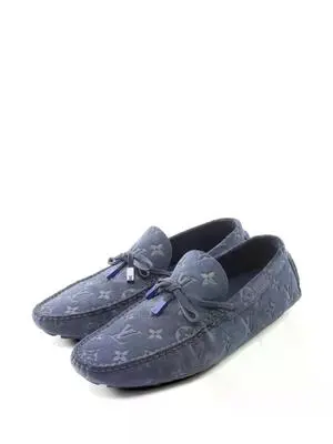 Louis Vuitton Round Toe Loafers For Men