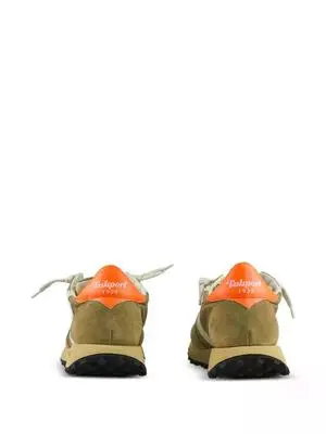 VALSPORT Panelled Logo-patch Sneakers - Green