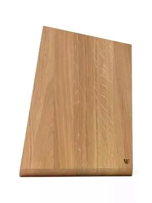 WOODSEA Geometric-cut Oak Chopping Board - Neutrals