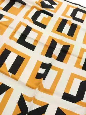 Hermès 2000s Lettres Au Carré Scarf