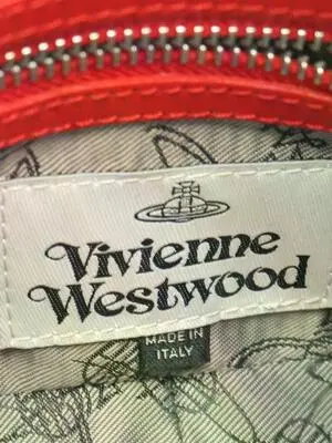 VIVIENNE WESTWOOD Orb Saffiano Camera Bag - Red