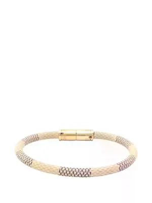 LOUIS VUITTON Keep It Damier Azur Bracelet - Neutrals