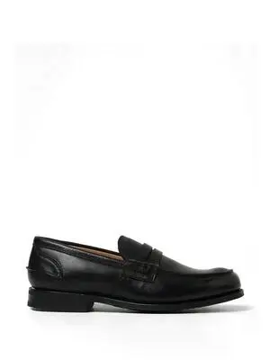 Church's Serrated Tongue Penny Loafers - Black