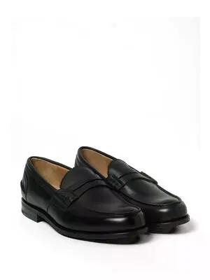 Church's Serrated Tongue Penny Loafers - Black