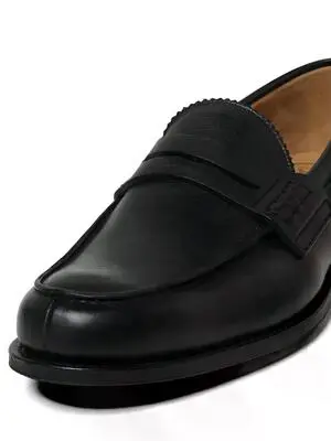 Church's Serrated Tongue Penny Loafers - Black